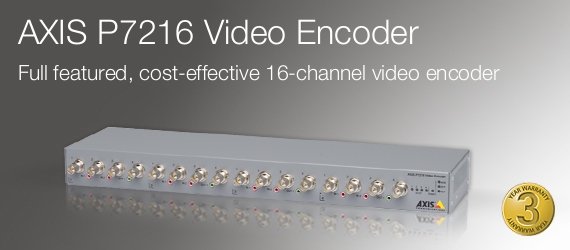 Axis P7216 - 48uur.com Security
